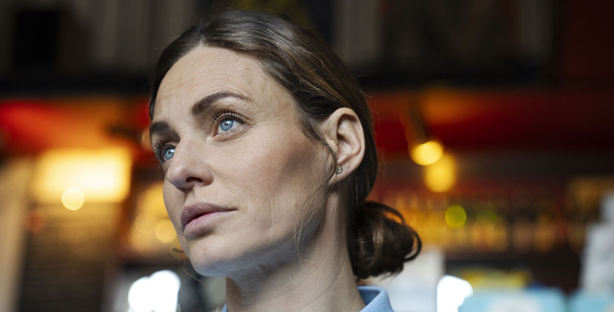 I tårer på skærmen: Sarah Grünewald åbner op