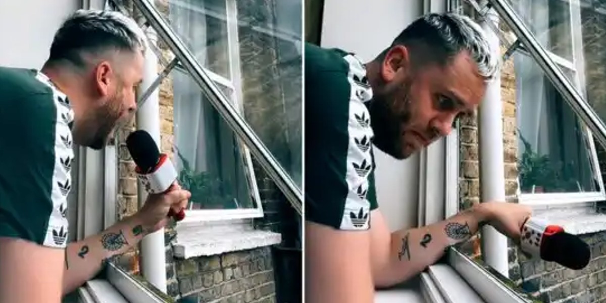 Han blev træt af, at hans naboer spillede 'lortemusik' hele dagen: Så ...