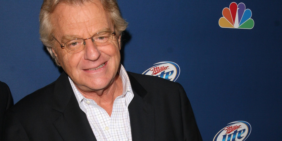 Chok: Tv-værten Jerry Springer er død