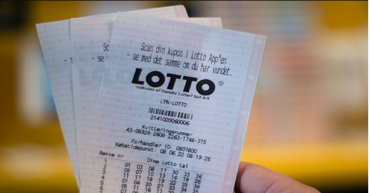 Så blev det sommer: Danske Spil har udtrukket fire Lotto kuponer med en gevinst på en million kr.